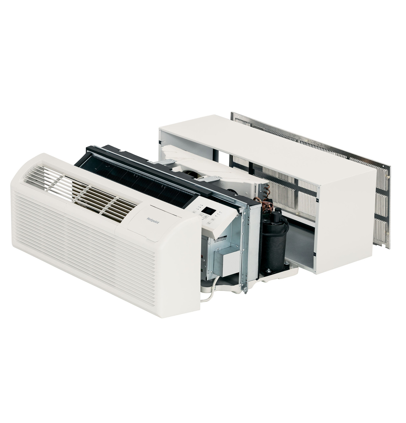 Hotpoint® AH11H07D3B-d PTAC Heat Pump Unit with Electric Heat Backup ...