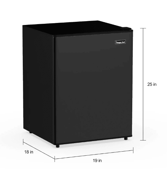 Magic Chef MCAR240B2-d 2.4 Cu. Ft. Compact Refrigerator - All Refrigerator