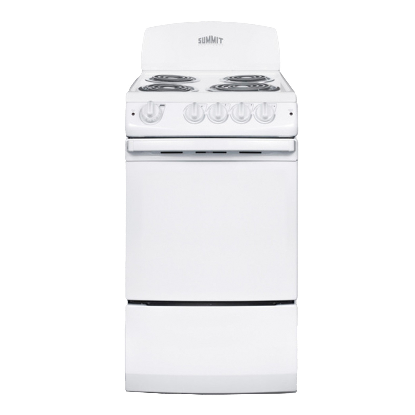 Summit RE203W 20" Electric Coil Range Oven