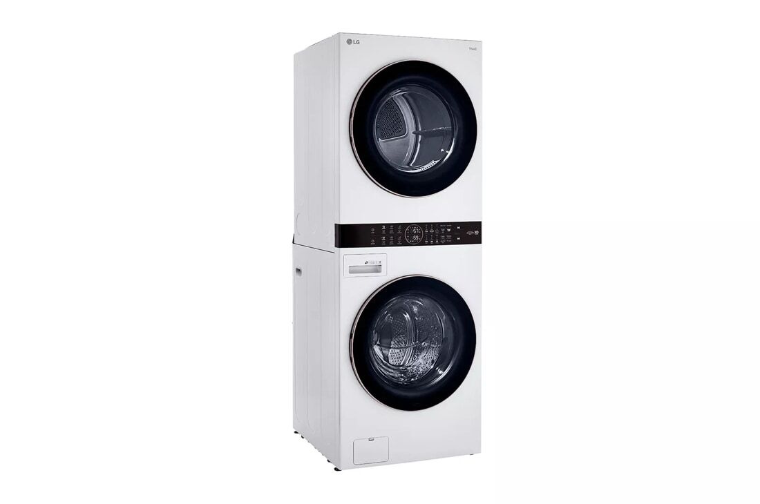 LG® Compact WashTower™ with Ventless HeatPump™ Dryer | Model # WKHC152HWA